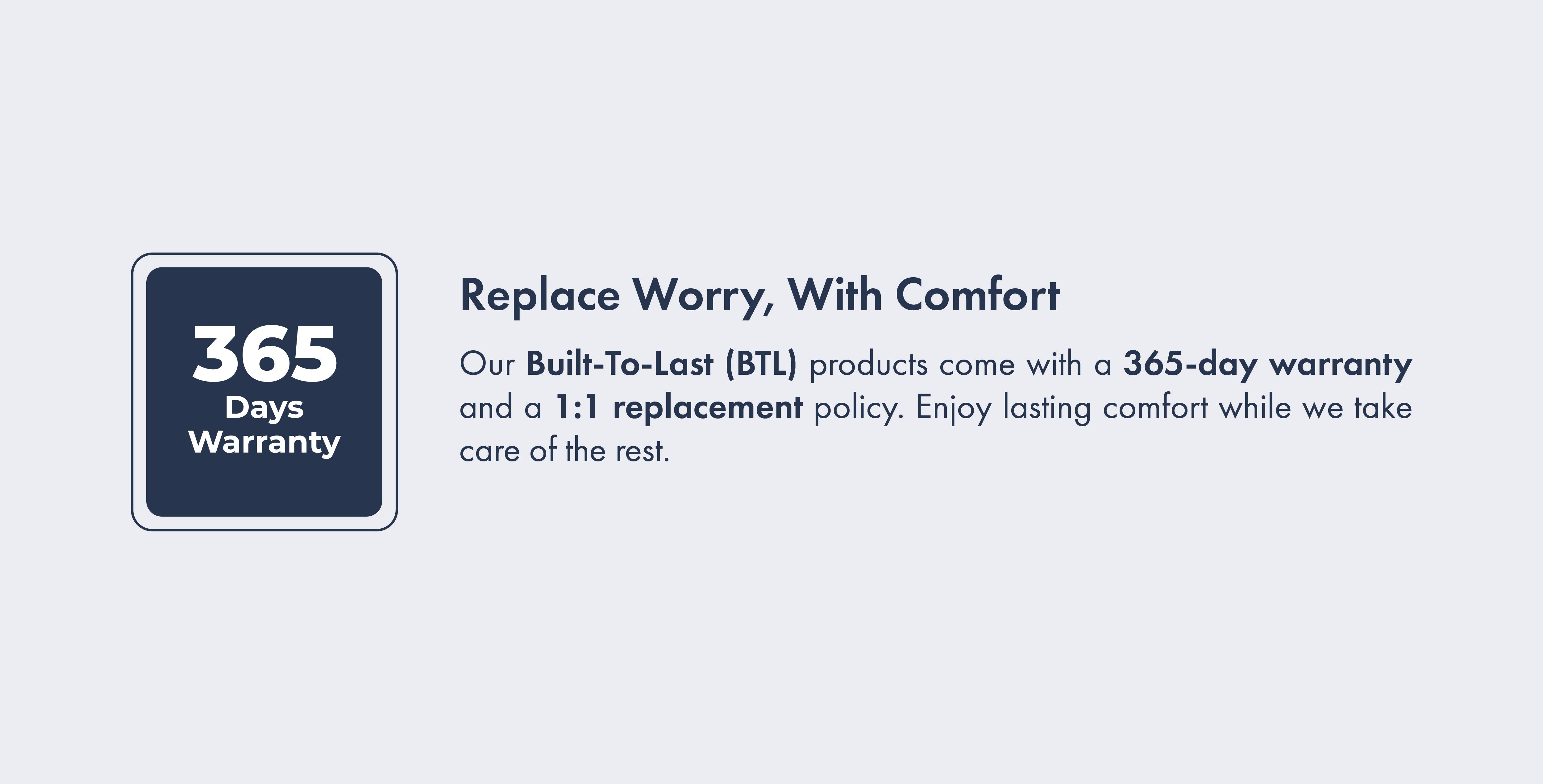 365 Days Warranty – IJMAL